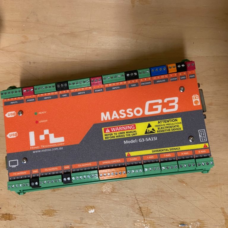 MASSO G3 - ein intelligenter CNC-Controller - Flugwiese